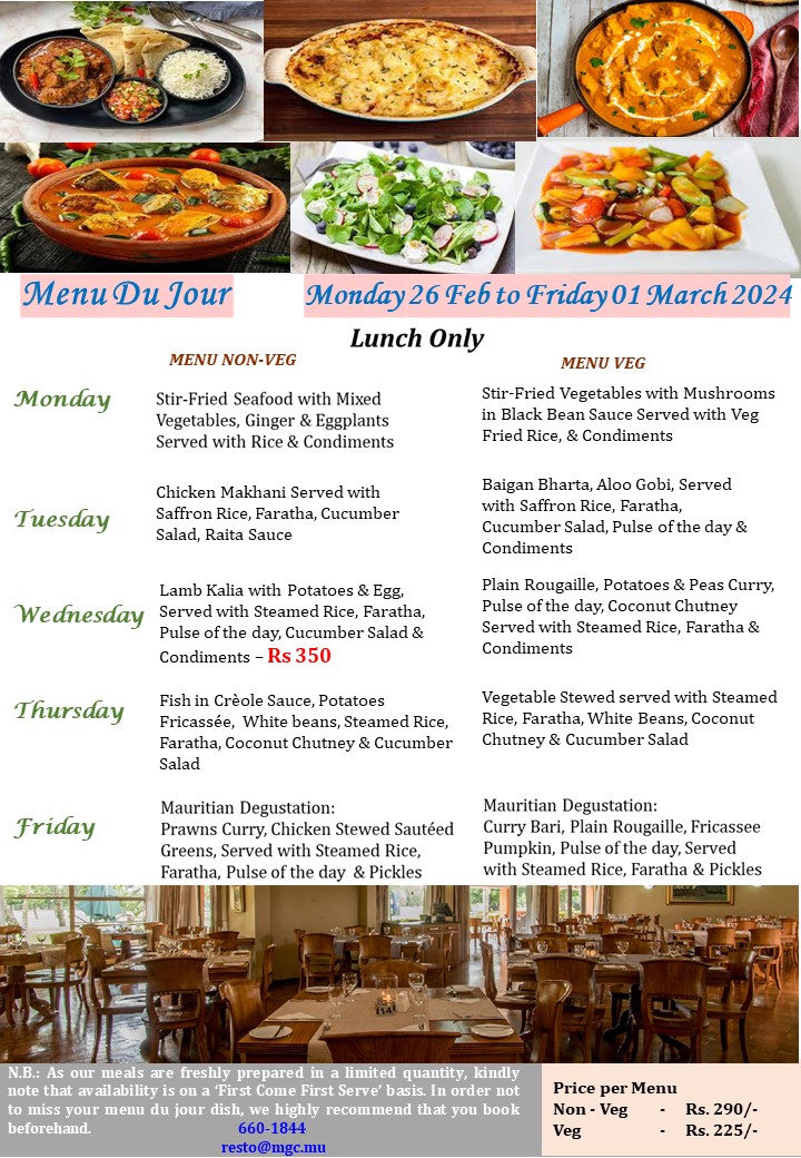 MAURITIUS GYMKHANA CLUB